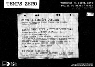 FLYERS / ARTWORKS – TEMPS ZERO